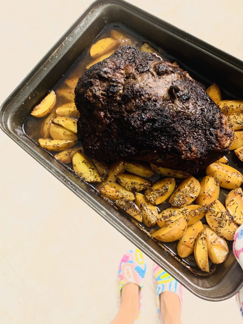 Cook This: Roasted Lamb & Potatoes - The Wordy Girl
